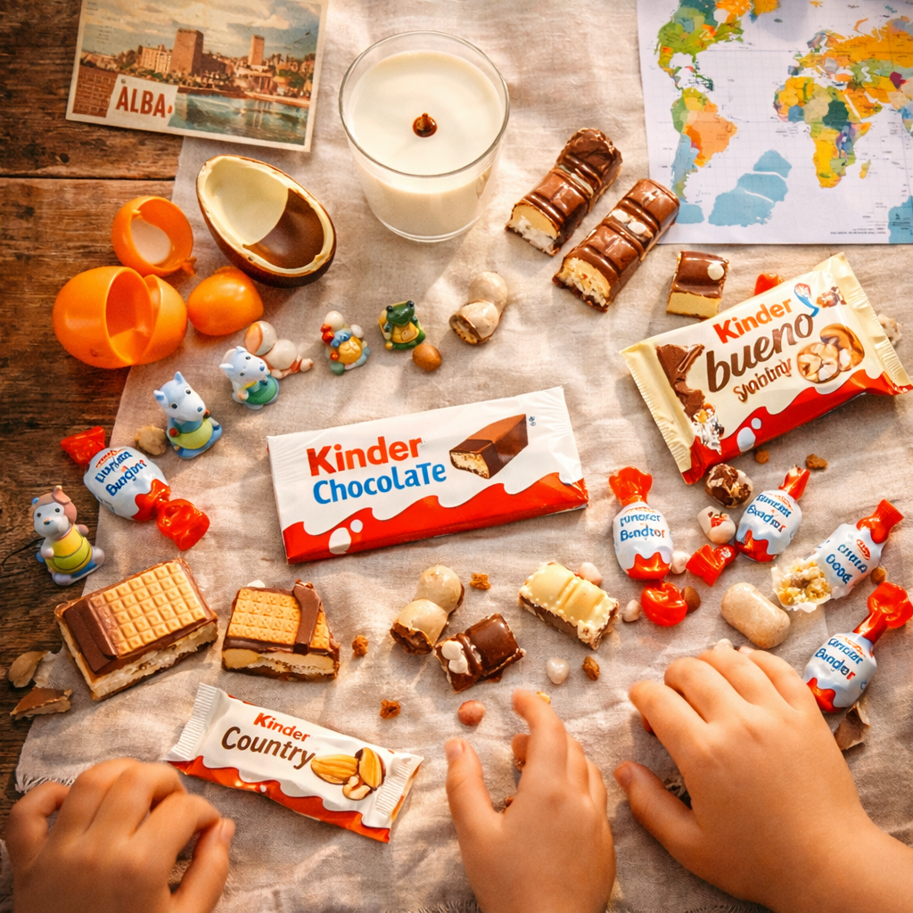 Histoire de Kinder : origine et succès – CandyRock